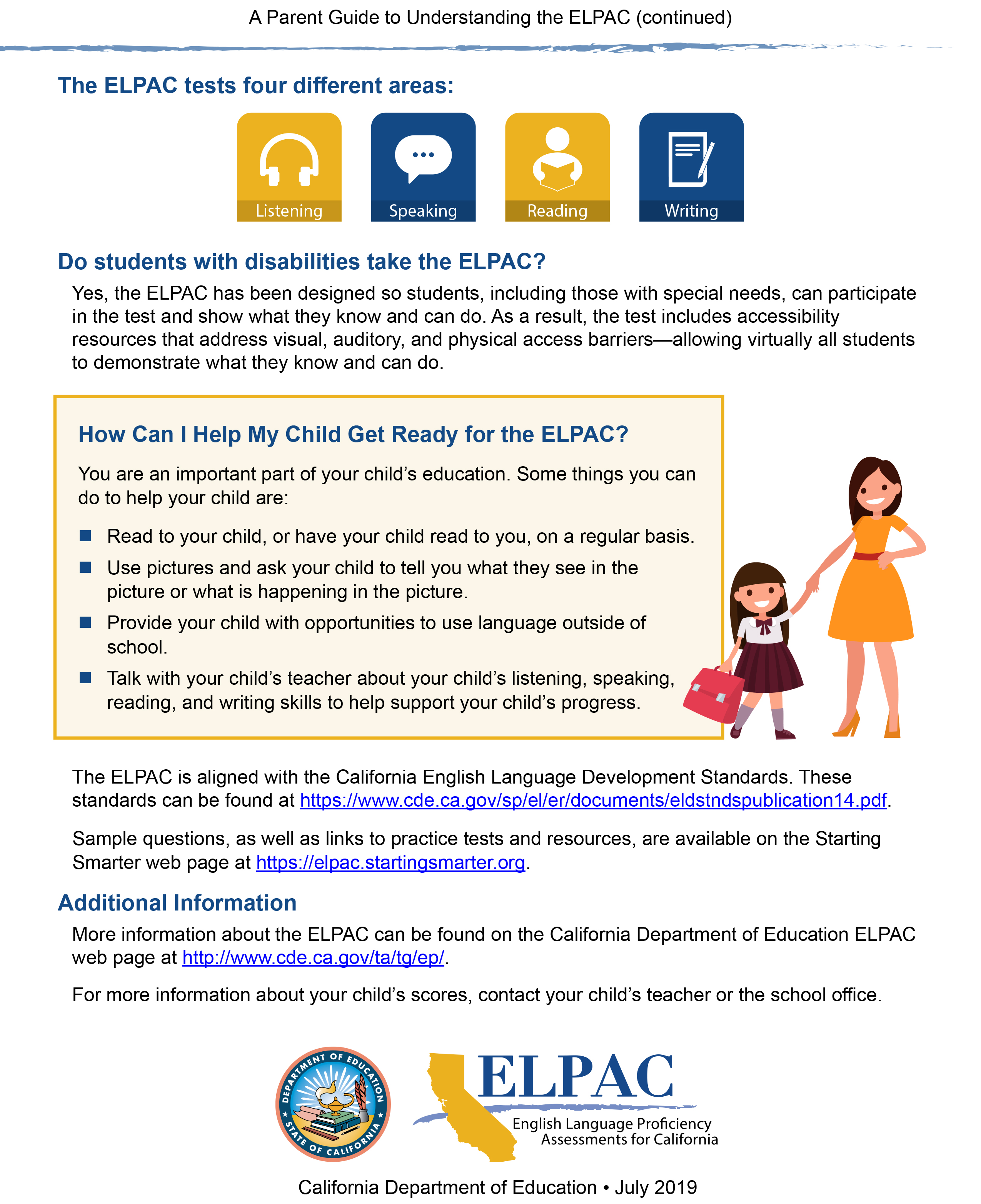 ELPAC Test Springs Charter Schools ELPAC Test Springs Charter Schools