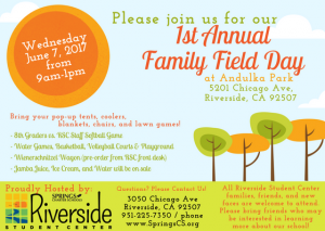 1st Annual Family Field Day - Springs Charter Schools